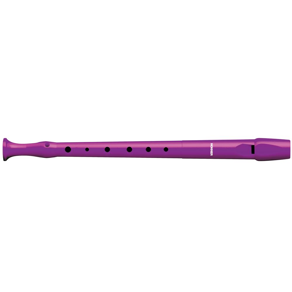 Flauta Hohner con funda plastico 9508 Morado
