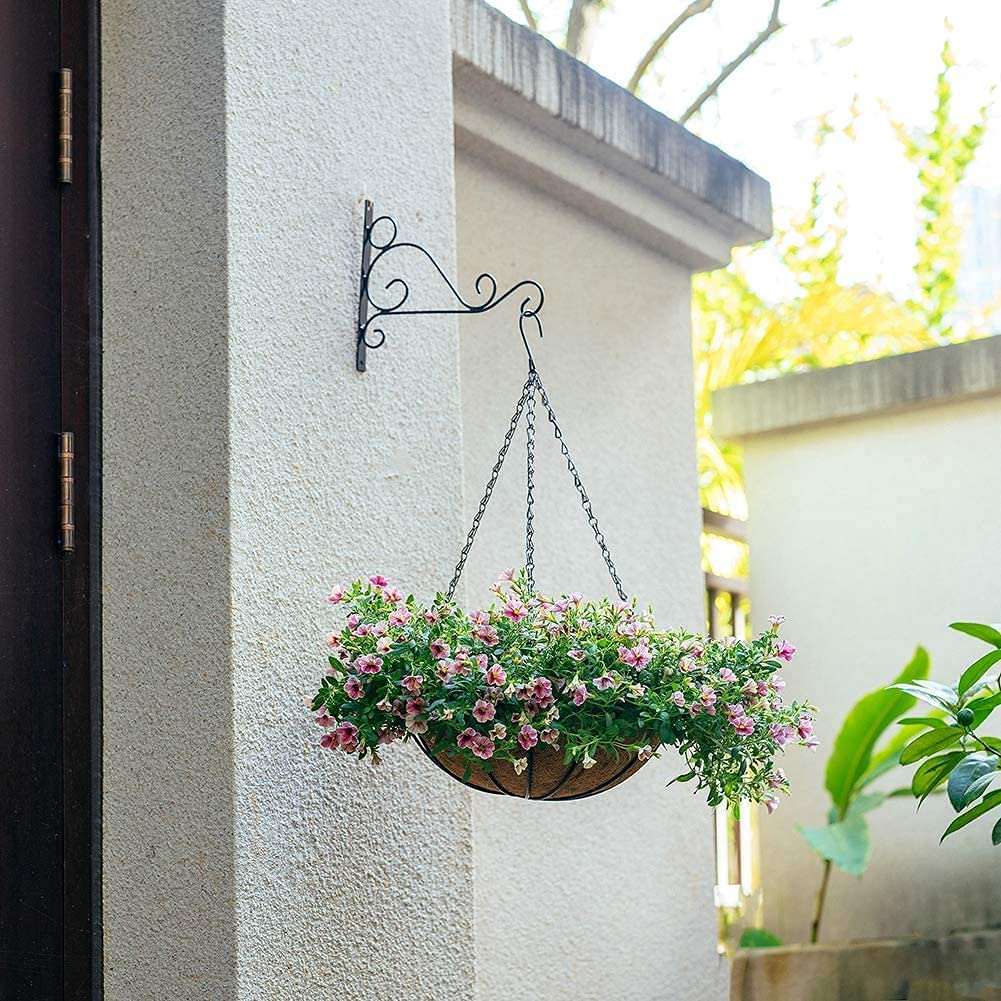 Macetero Colgante Fibra de Coco 37 cm Marron