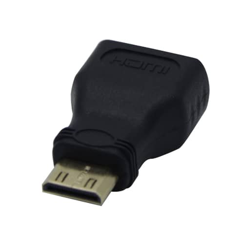 Adaptador Hdmi a mini HDMI Tipo C Macho Negro