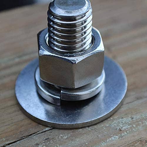 Tuerca Hexagonal plana M8 diametro interior (13 uds) 8 mm Gris