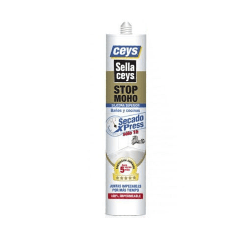 Silicona Stop Moho Secado Xpress Ceys 125 ml Blanco