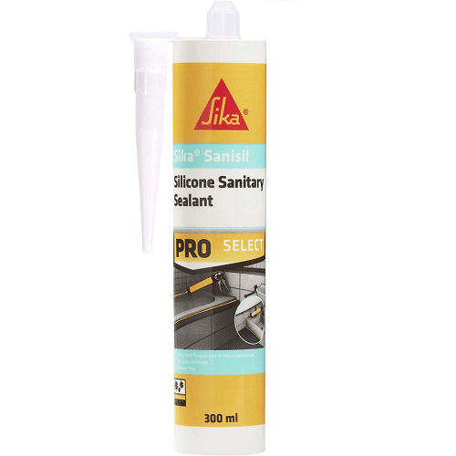 Sika Sanisil sellador de silicona para sanitarios 300ml Blanco