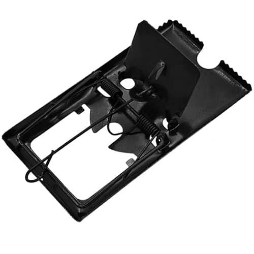 Trampa para raton Tipo Clip de hierro 16x9 cm Negro Trampa para raton Tipo Clip de hierro 16x9 cm Negro