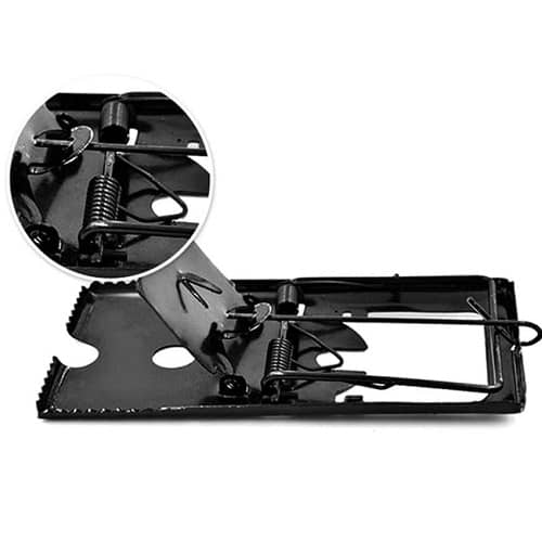 Trampa para raton Tipo Clip de hierro 16x9 cm Negro Trampa para raton Tipo Clip de hierro 16x9 cm Negro