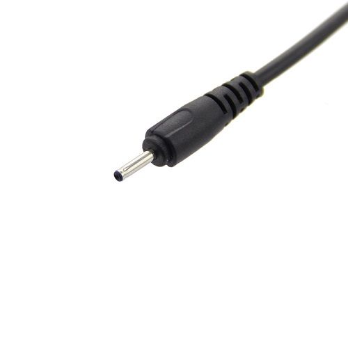 Cable alimentacion USB 2.0 a 2.0 mm x 0.6 mm DC 0.8 M Negro