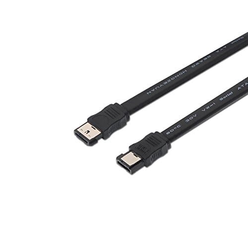 Cable esata datos externo 1 M Negro