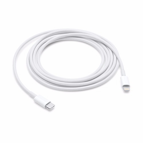 Cable tipo C a Lightning de carga macho 1 M Blanco