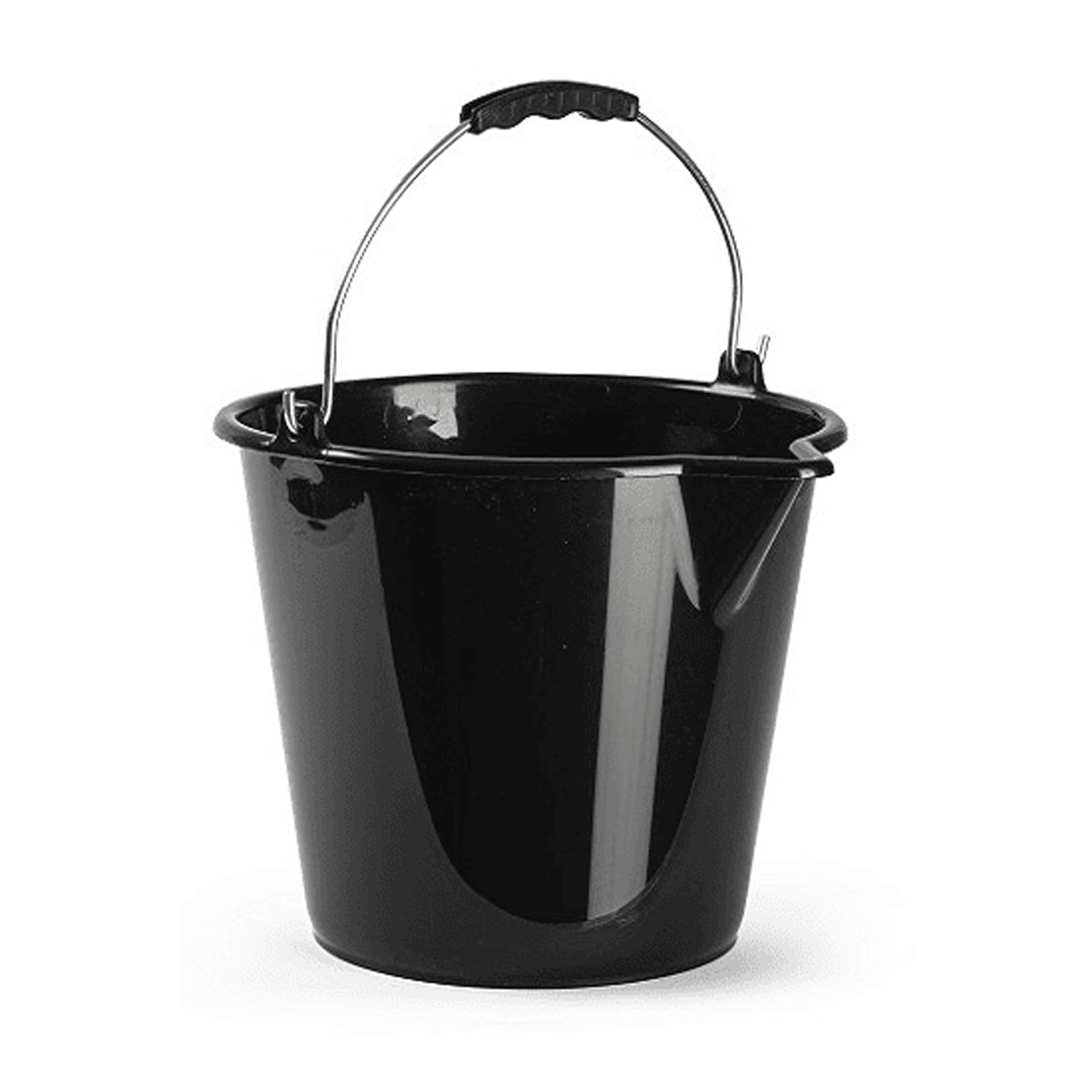 Cubo plastico 9 Litros Negro