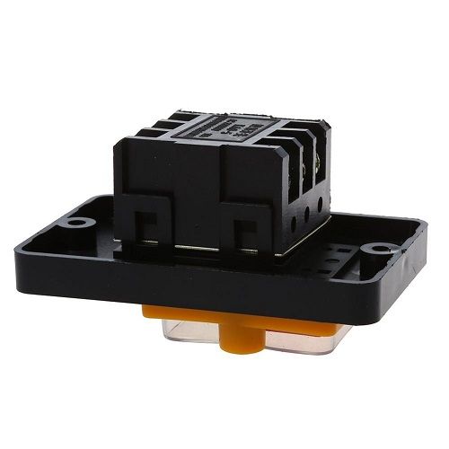 Interruptor KAO-5 empotrado impermeable on/off Negro