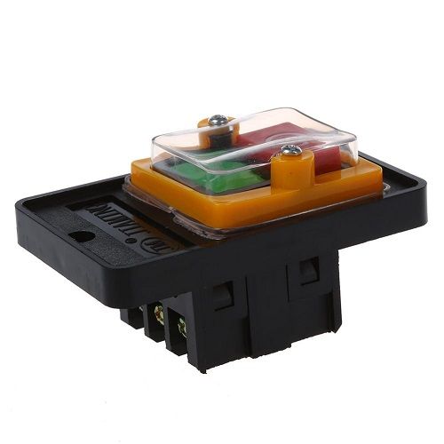 Interruptor KAO-5 empotrado impermeable on/off Negro